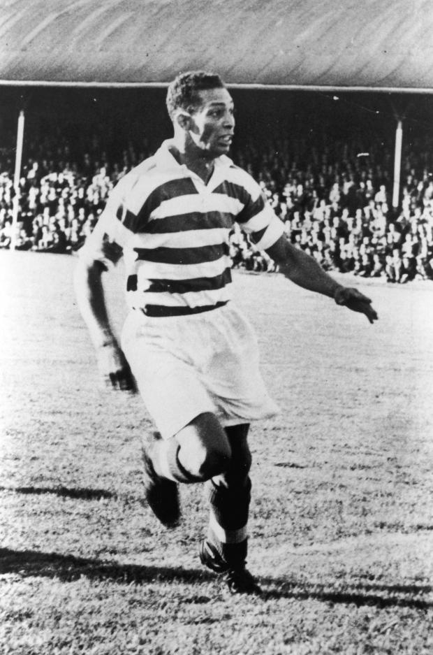 Gil Heron’s grandchildren – Tuesday’s Guest of Honour at Celtic Park