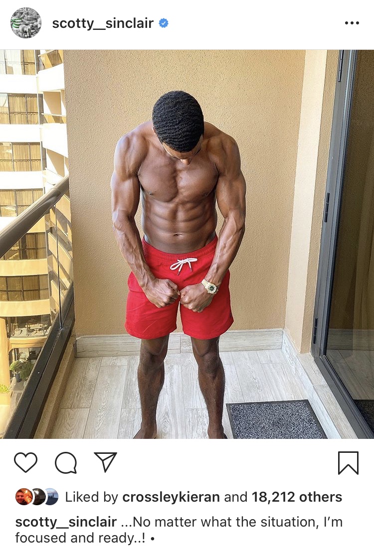 Photo: Sinclair ‘Ready’ for Celtic Return