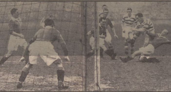 Photo of the Day: Johnny Crum Shoots Against Rangers (1940)