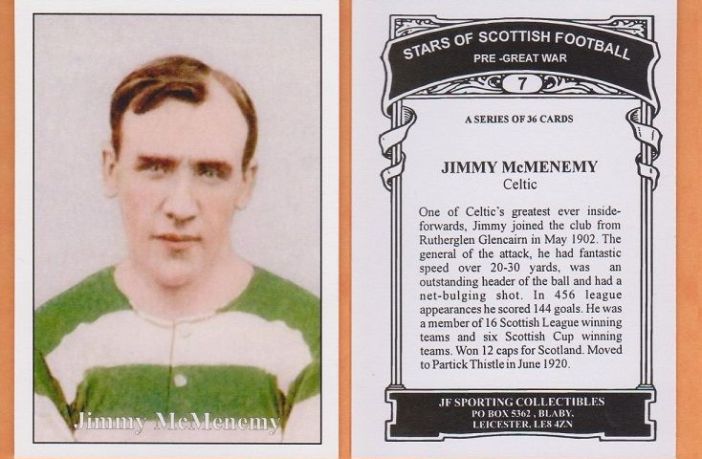 David Potter’s Celtic Player of the Day, No.38 – Jimmy McMenemy