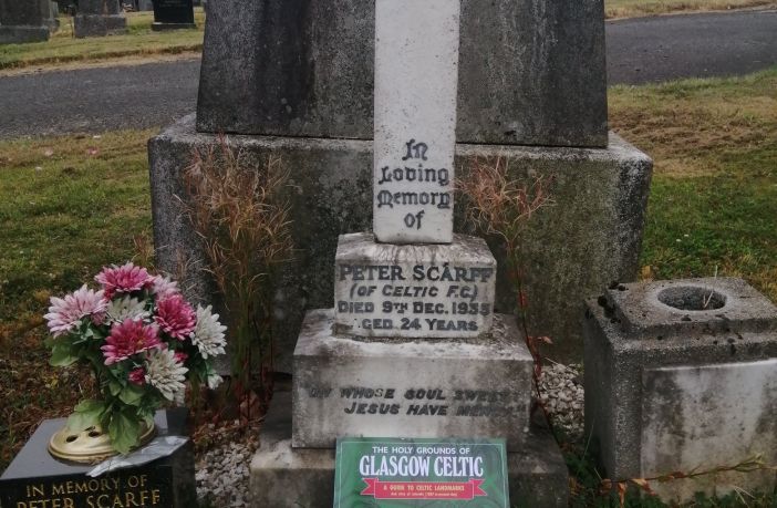 Visiting The Grave Of Peter Scarff, A Fantastic Celtic Player With A ...