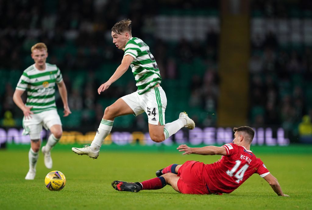 Adam Montgomery could be the solution to Celtic’s left back problem