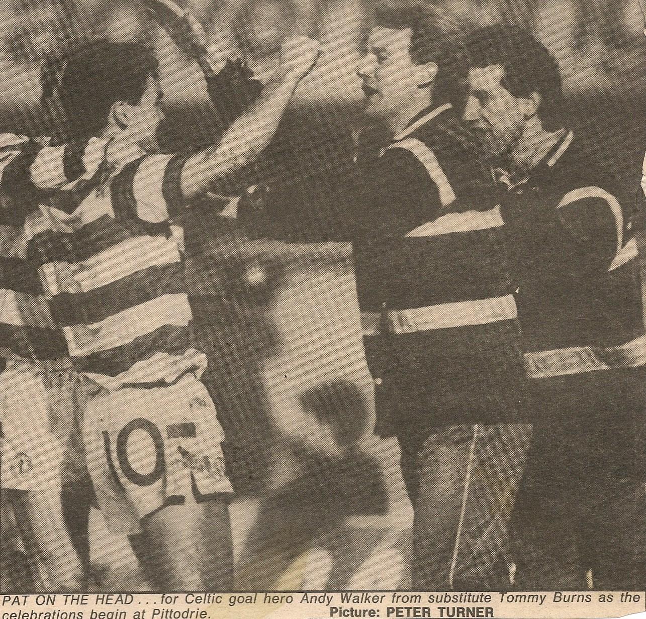 The night the lights went out on an ecstatic Celtic support up at Pittodrie