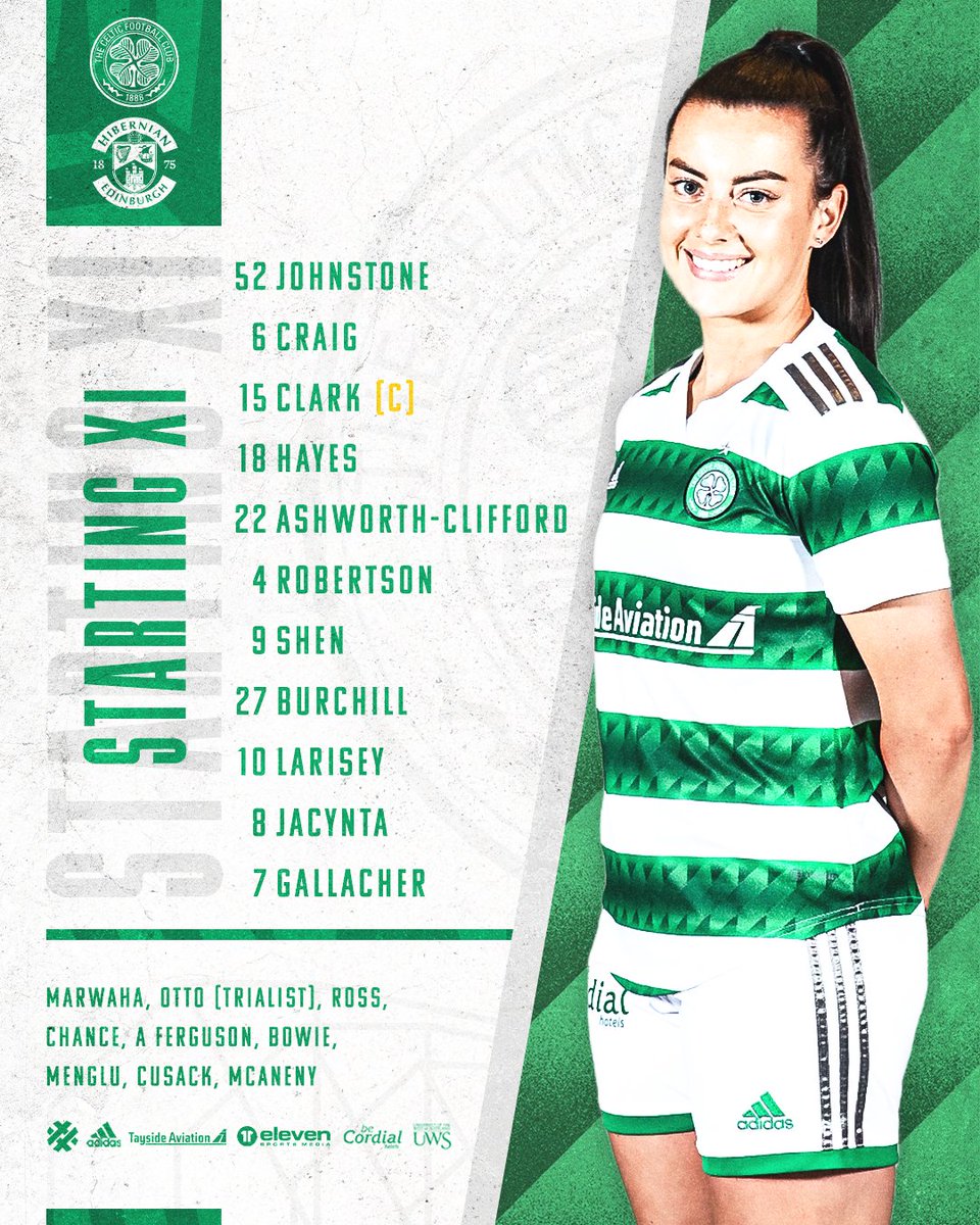 Team’s Up – Burchill starts, Larisey and Jacynta up front