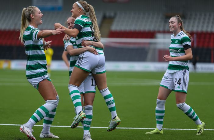 Video: Celtic, wearing the Hoops, hit Hamilton for six