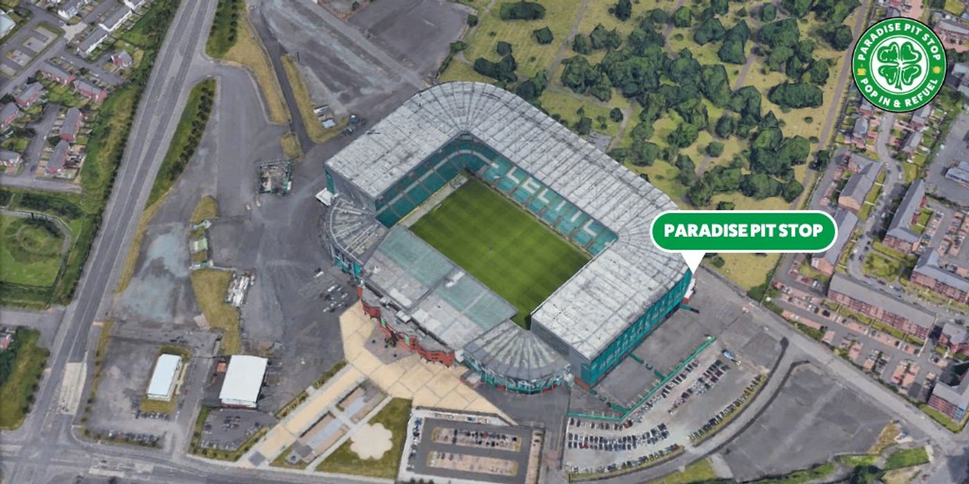 Introducing Celtic FC Foundation’s ‘Paradise Pit Stop’ – Pop in and Refuel