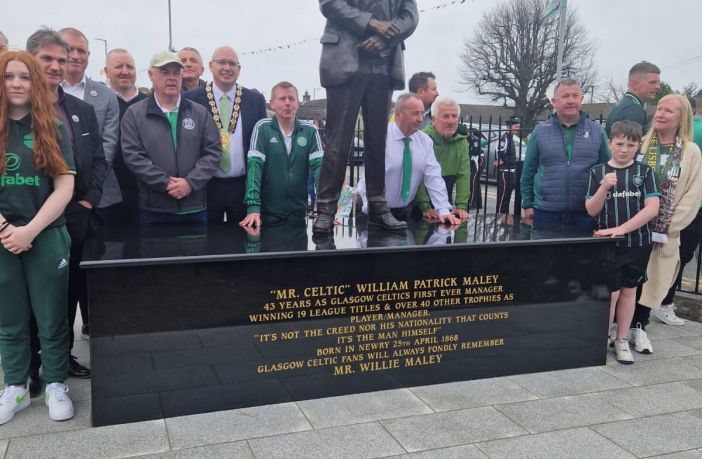 Tremendous Scenes As Willie Maley Statue Is Unveiled