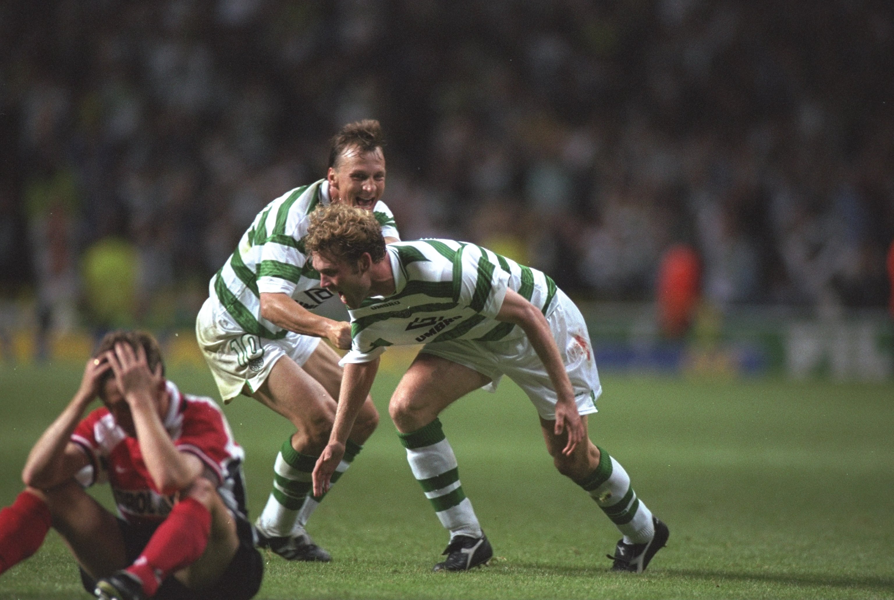 Andreas Thom, the first German to play for Celtic