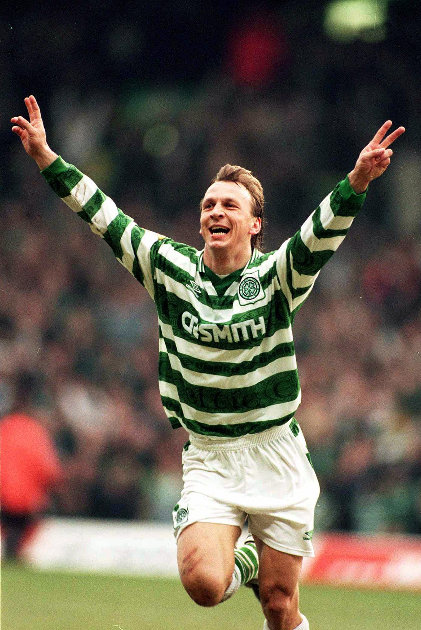 Andreas Thom, the first German to play for Celtic