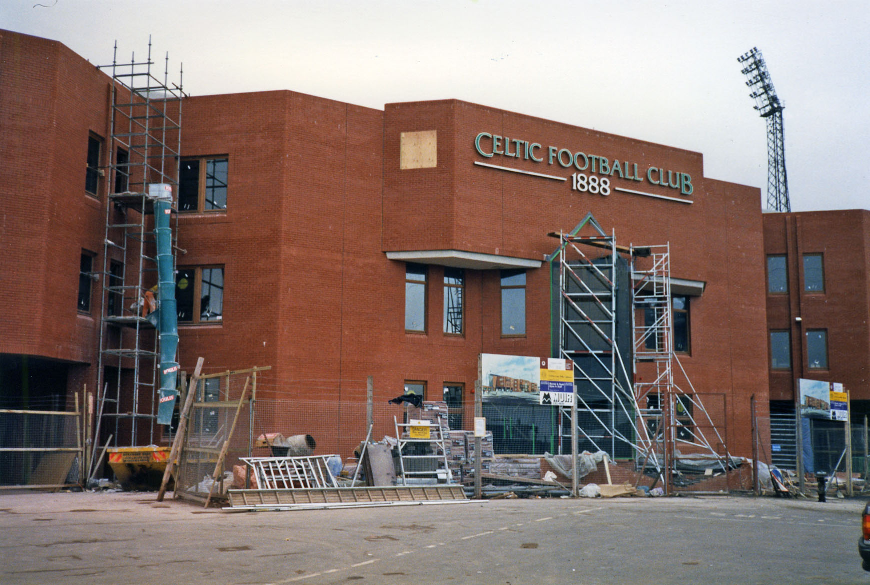 Exclusive Photos – Main Stand extension completed, Celtic legends train ...