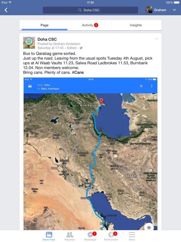 Football Without Fans – ‘We are barred from Iraq’ Doha CSC’s classic ...