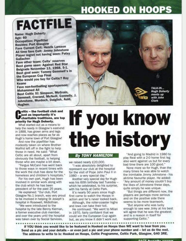 Football Without Fans – Port Glasgow CSC, No.1 Branch