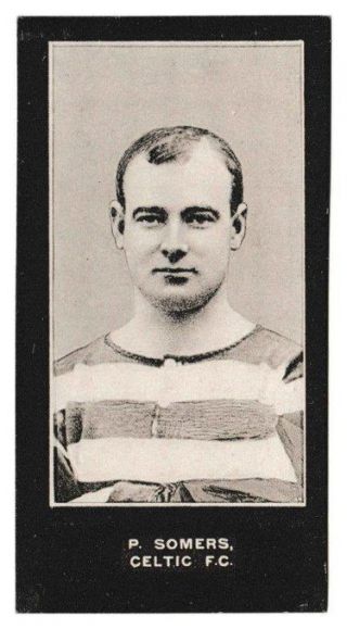 Celtic Legend Peter Somers – nicknamed ‘The Powder Monkey’ by Willie Maley