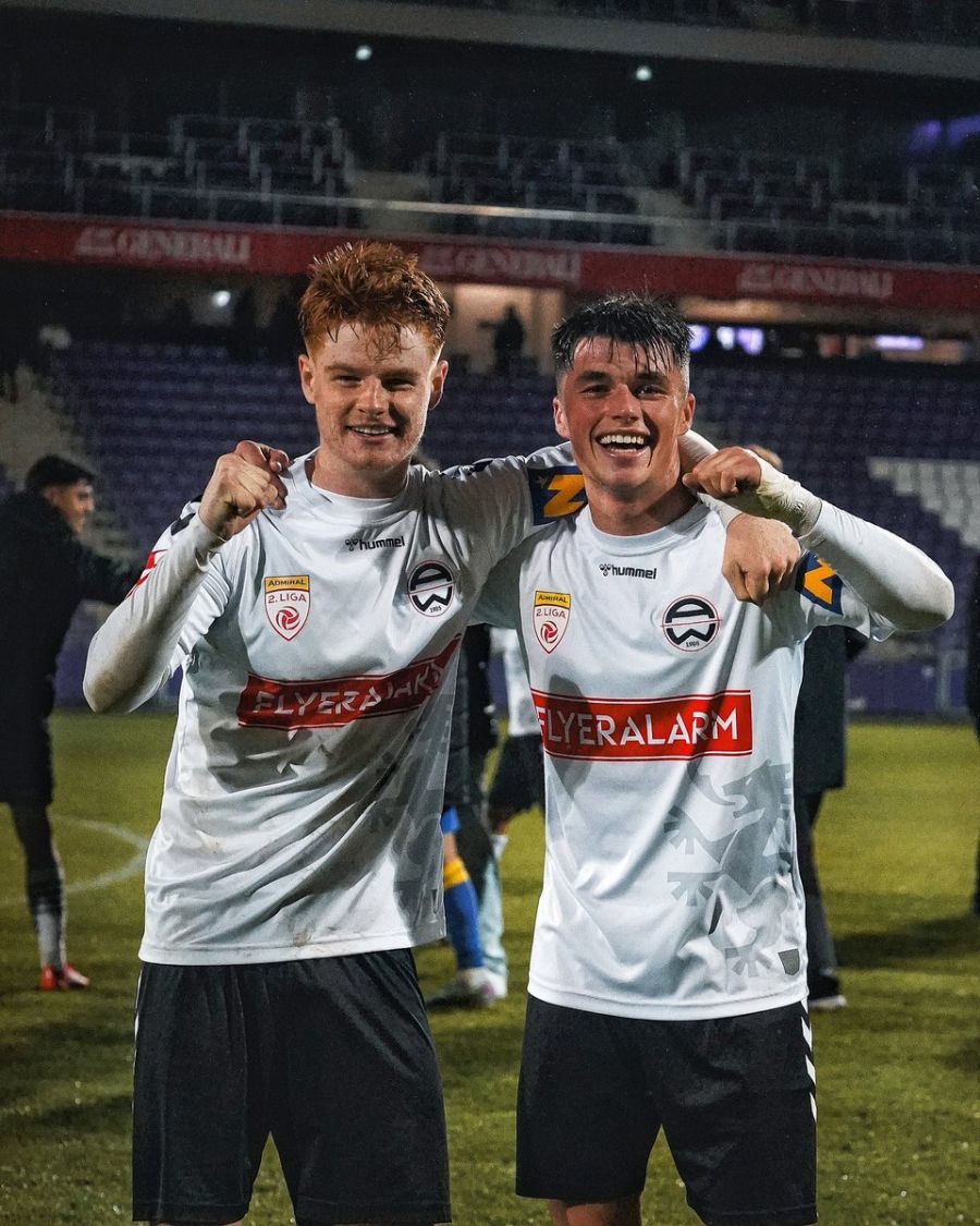 Celtic duo Matthew Anderson and Ben Summers score for Admira Wacker