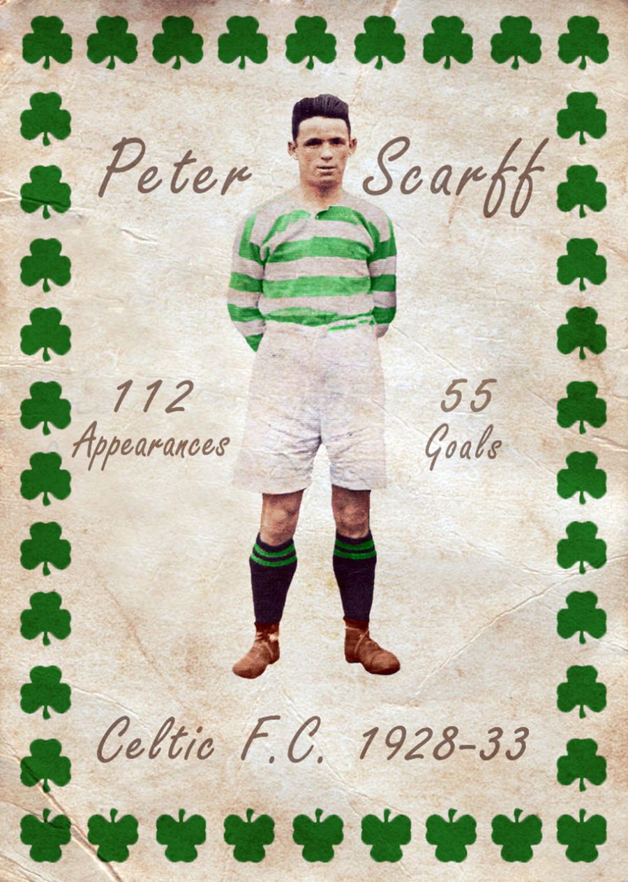 Celtic Player of the Day – Peter Scarff, a visionary inside forward