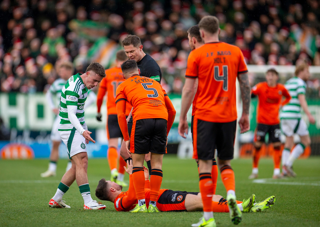 Jim Goodwin hails Dundee United’s determination to keep Celtic out Jim Goodwin hails Dundee United’s determination to keep Celtic out