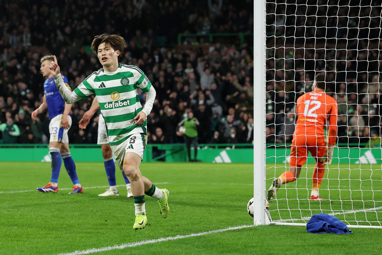 Daizen Maeda scored first and last Celtic goal of 2024