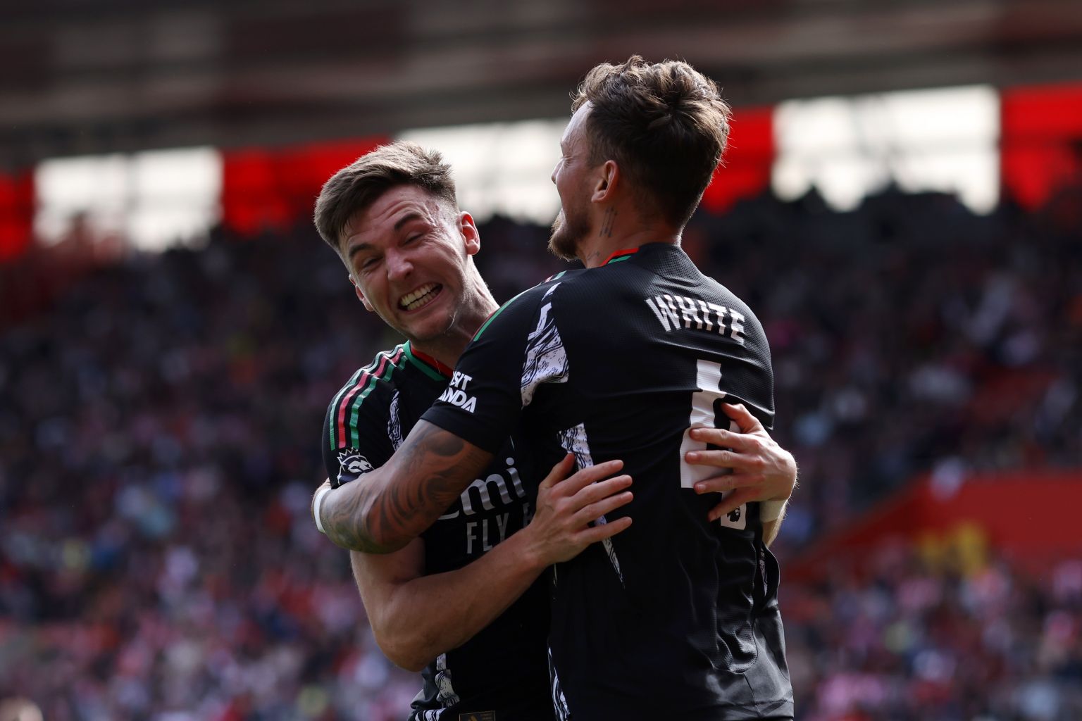 Reaction as Celtic bound Kieran Tierney scores for Arsenal in final match