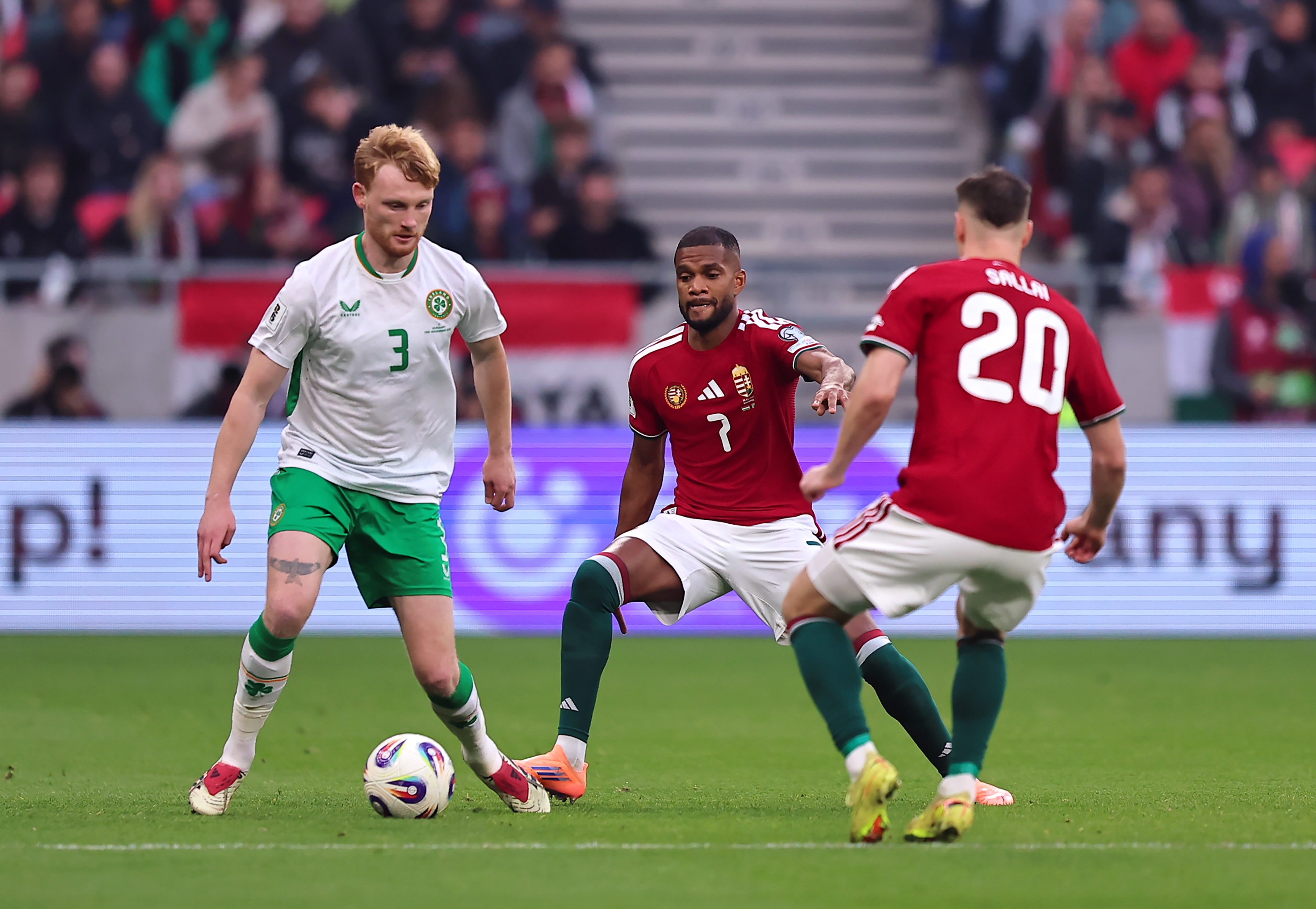 Liam Scales 95th minute assist wins World Cup play-off place for Ireland